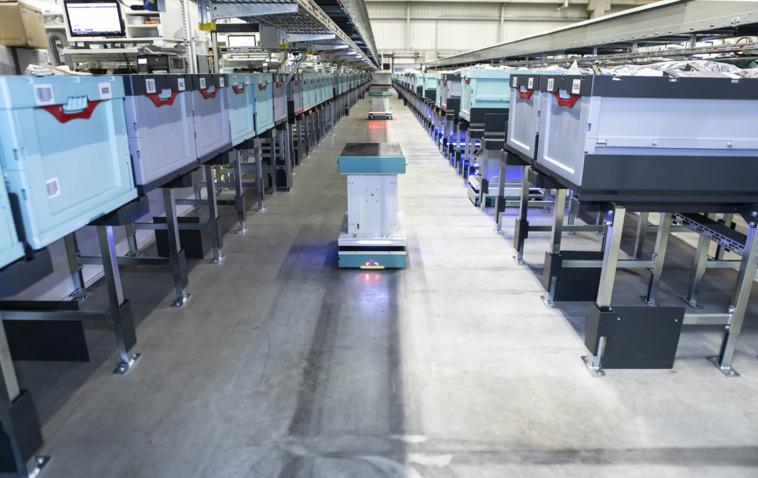 Fahrerloses Transportsystem – Synchronics Engineering